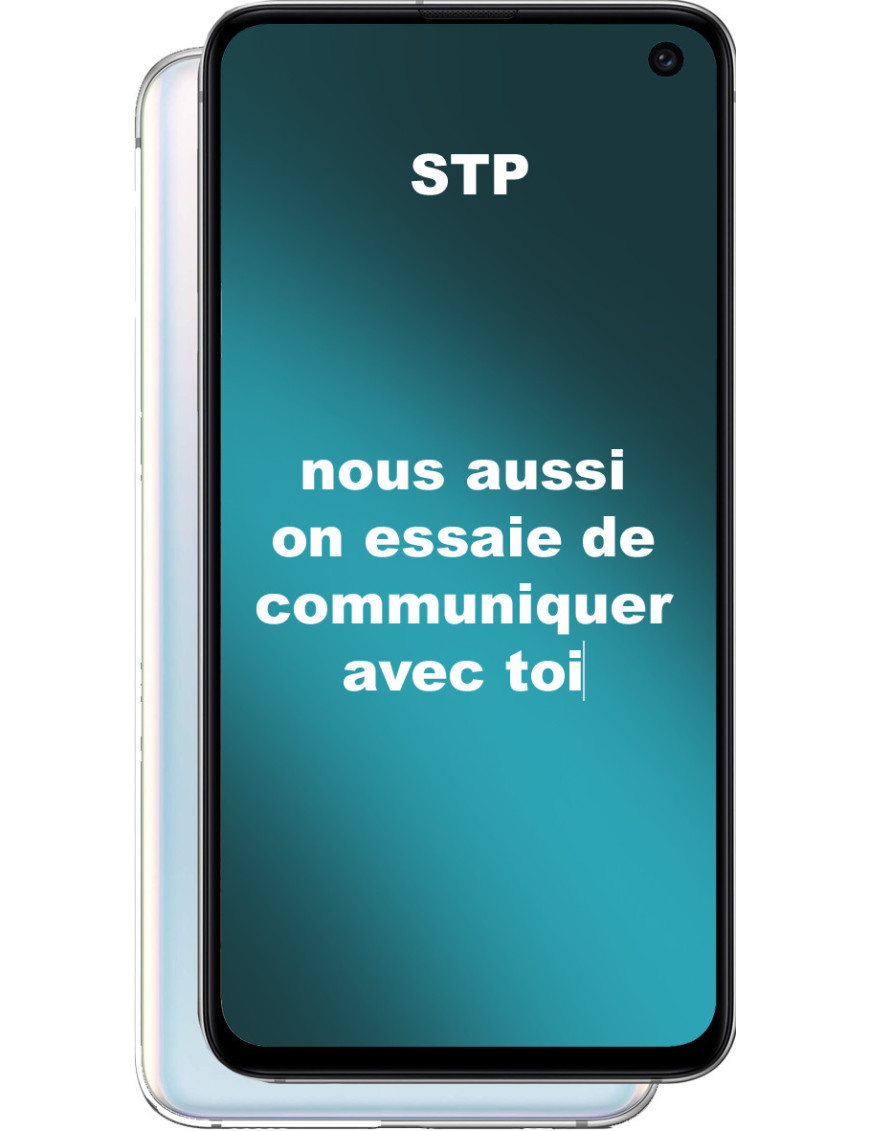 Smartphone message 8 (8x15cm) - Sticker/autocollant