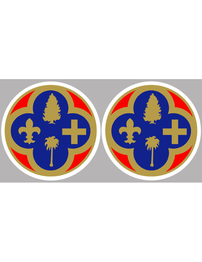 Département Les Alpes Maritimes 06 - 2x10cm - Sticker/autocollant