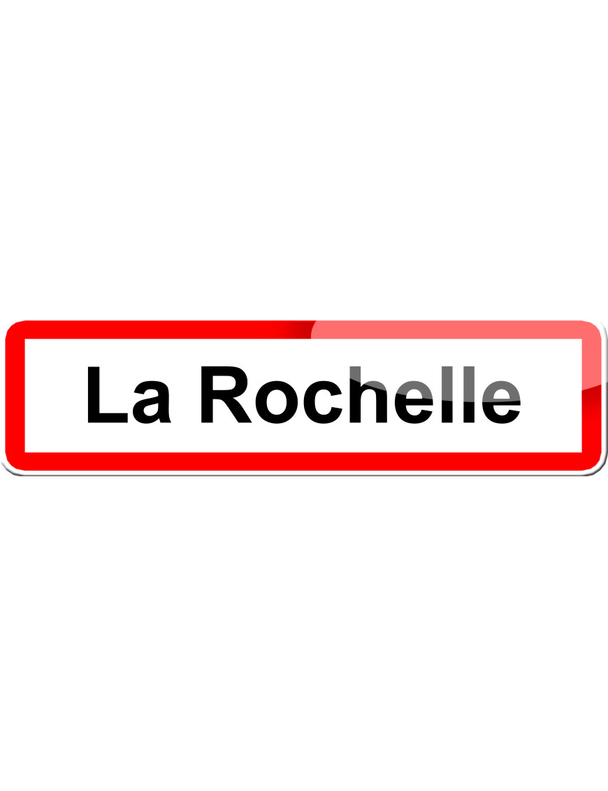 La Rochelle - 15x4 cm - Sticker/autocollant