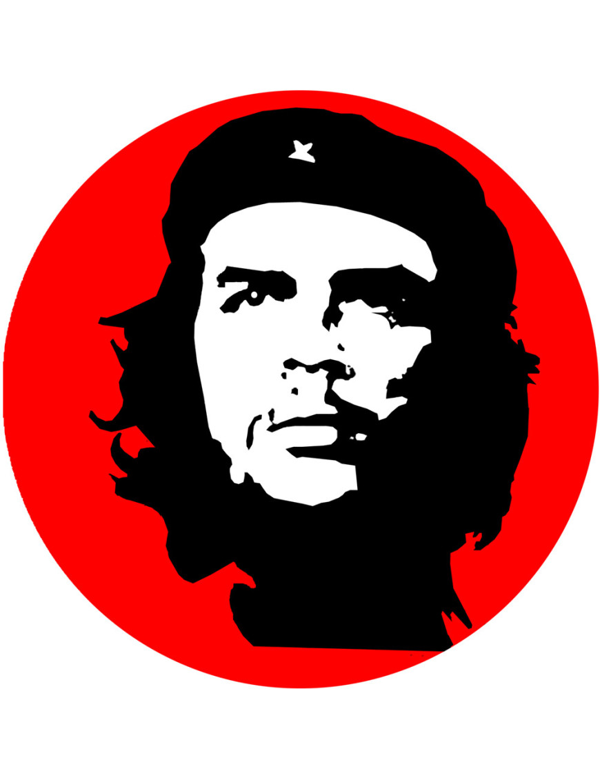 Che Guevara - 20cm - Sticker/autocollant