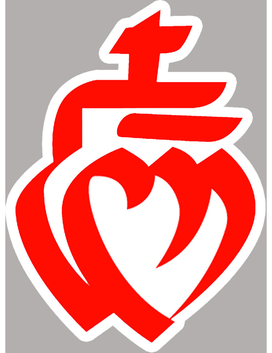 Sticker / autocollant : logo Vendéen détouré - 10x7,2cm