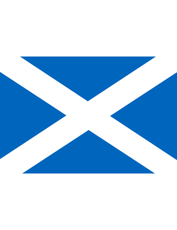 Drapeau Ecosse - 5 x 3,3 cm - Sticker/autocollant