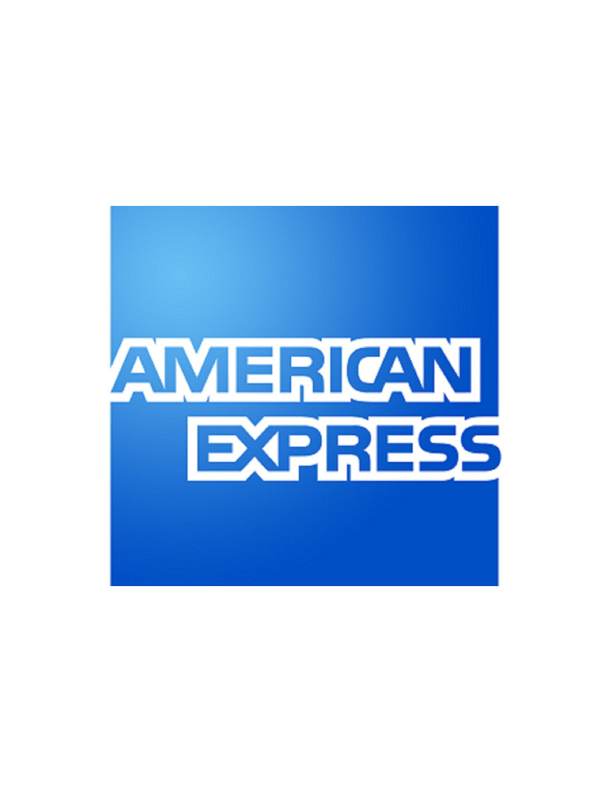 Paiement carte Américan Express accepté - 10x6cm - Sticker/autocolla