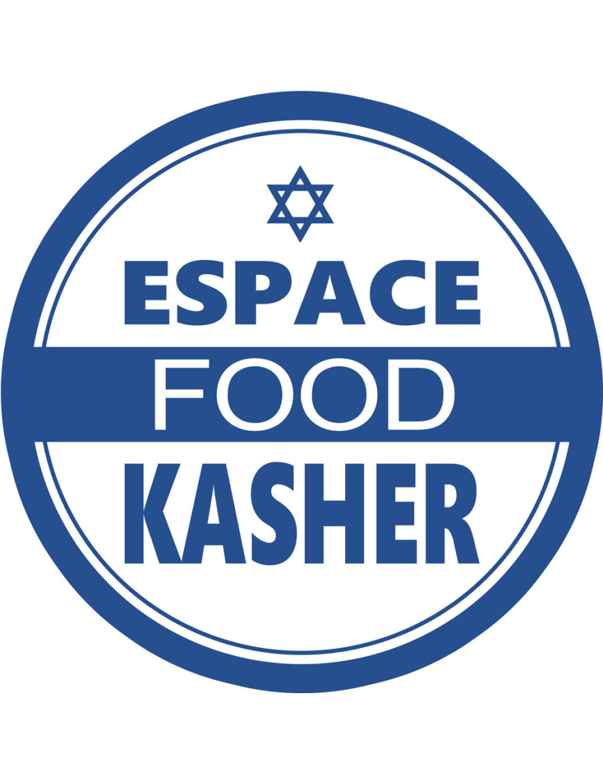 Kasher food - 20x20cm - Sticker/autocollant