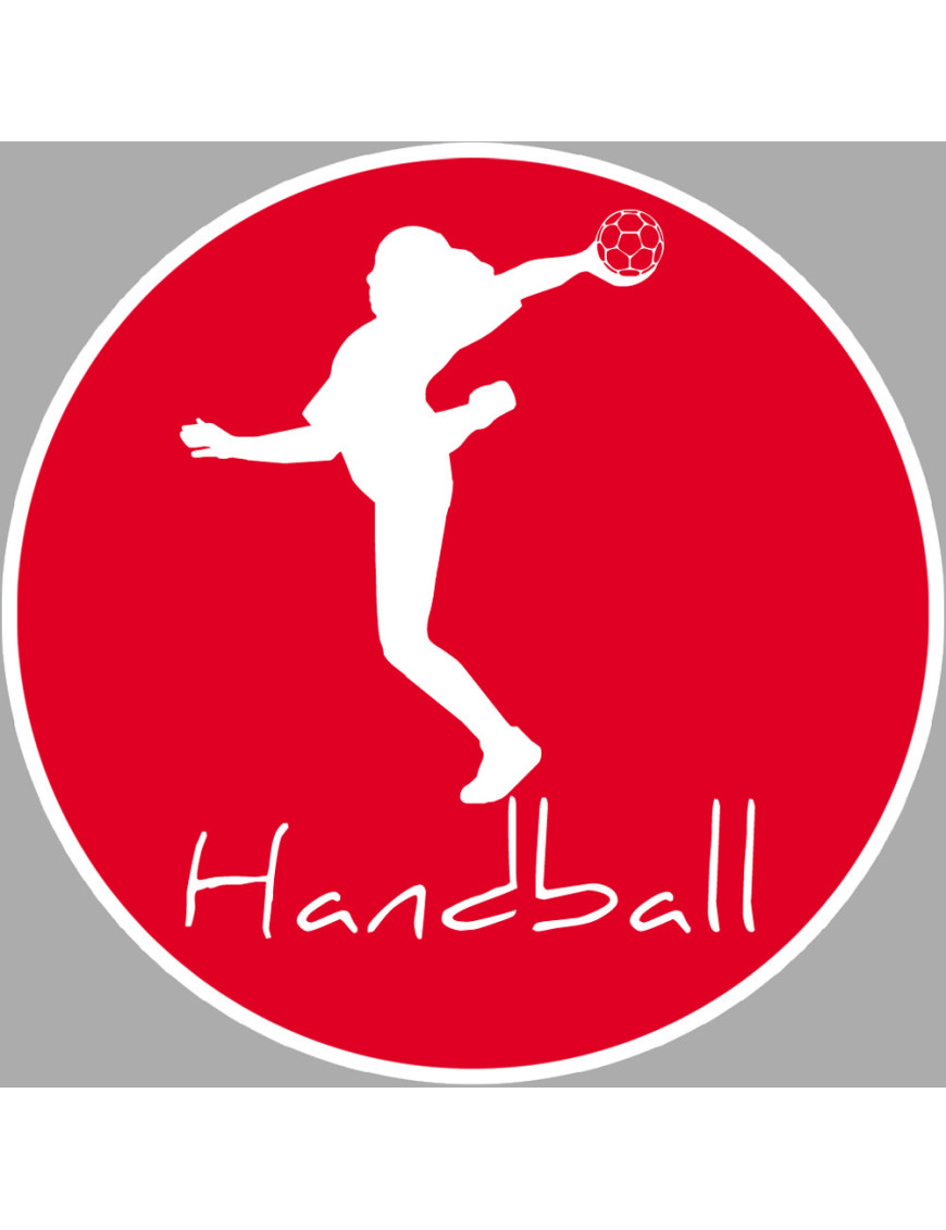 Handball - 5cm - Sticker/autocollant