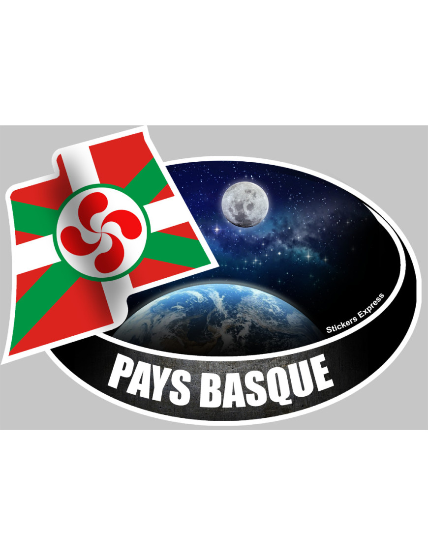 PAYS BASQUE (10X14cm) - Sticker/autocollant