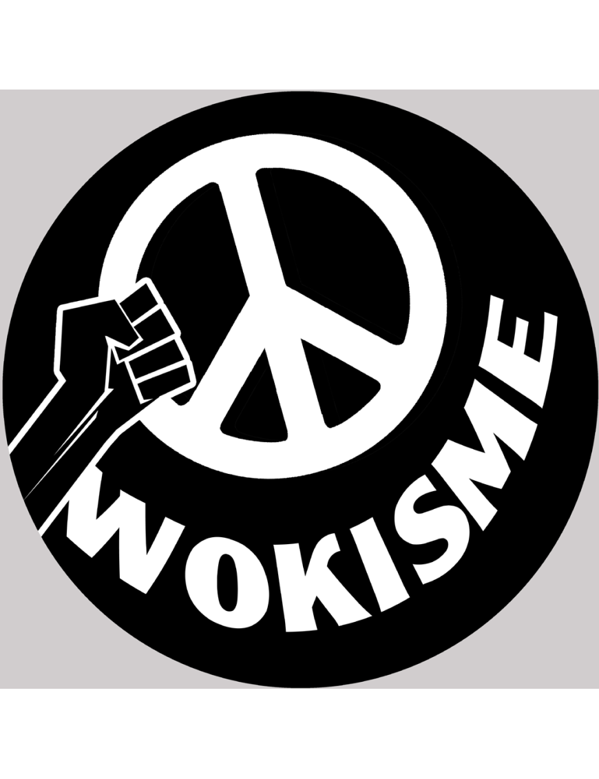 Symbole Wokisme (10x10cm) - Sticker/autocollant