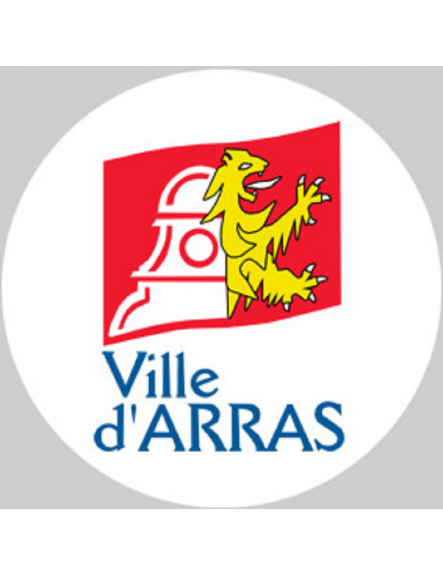 Arras - 15cm - Sticker/autocollant