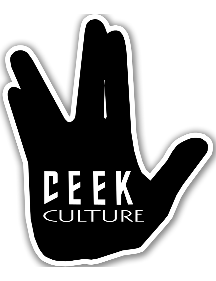 geek culture (15x13cm) - Sticker/autocollant