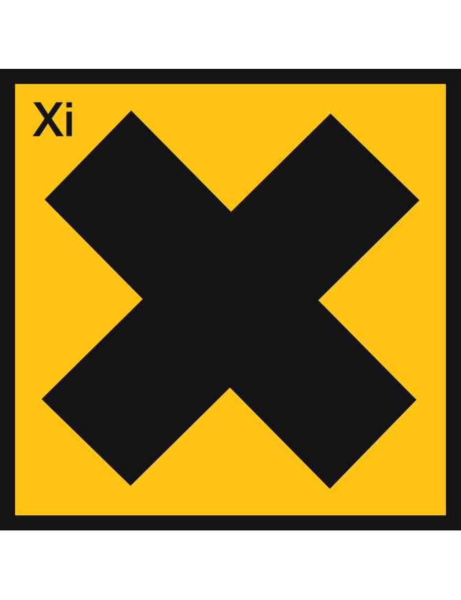 irritant (15x15cm) - Sticker/autocollant