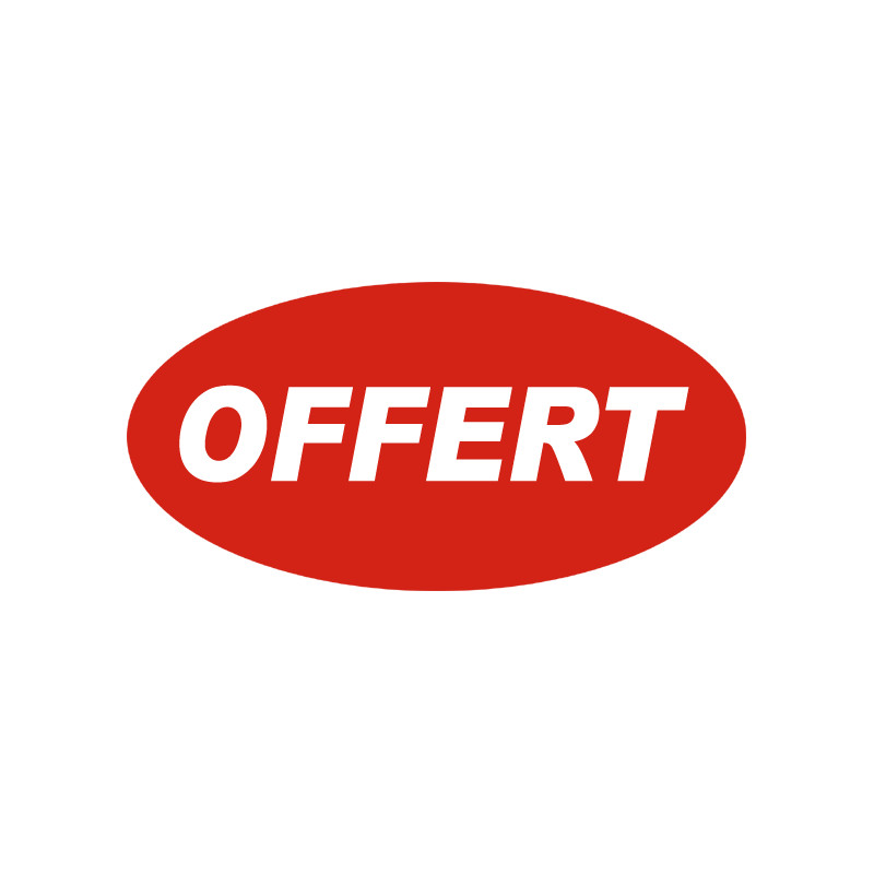 autocollant offert